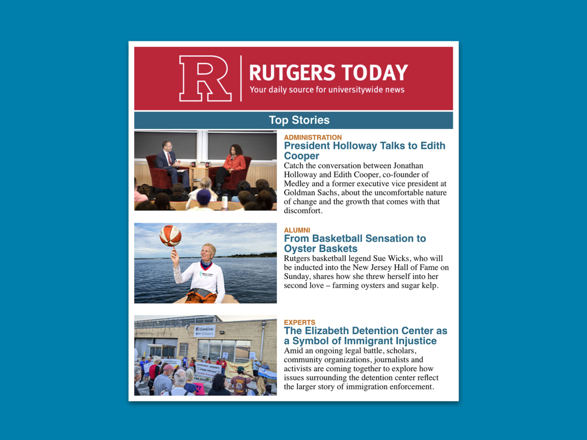 About Rutgers Today | Communicating about Rutgers