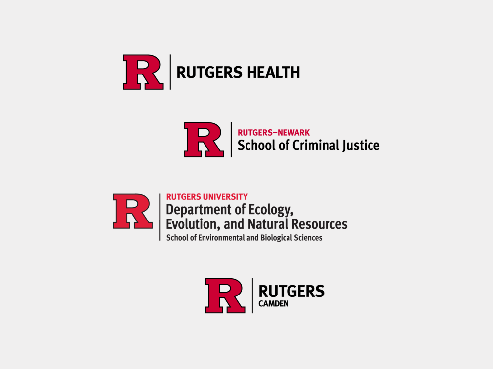 Rutgers Logos, Signatures, and Visual Identity |Communicating about Rutgers